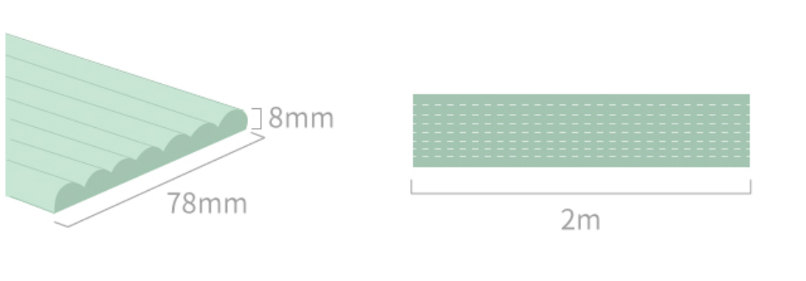 Safety Bumper Strip (Off White) – Allomama Brunei